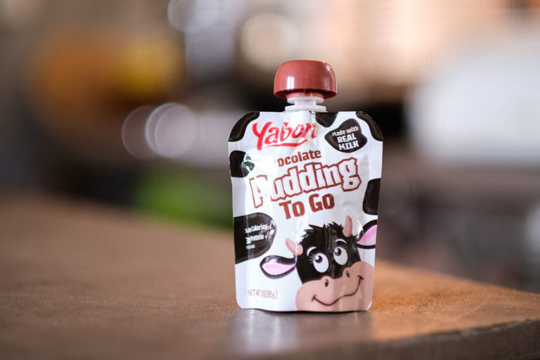 Yabon Pudding to go - Chocolate puddings in ready-to-go pouches
